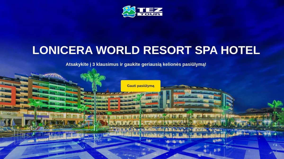 LONICERA WORLD RESORT SPA HOTEL